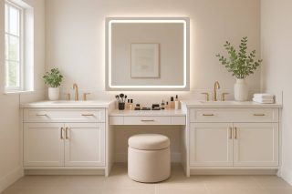 20 Best Bathroom Makeup Vanity Ideas for 2025 | Layouts & Tips